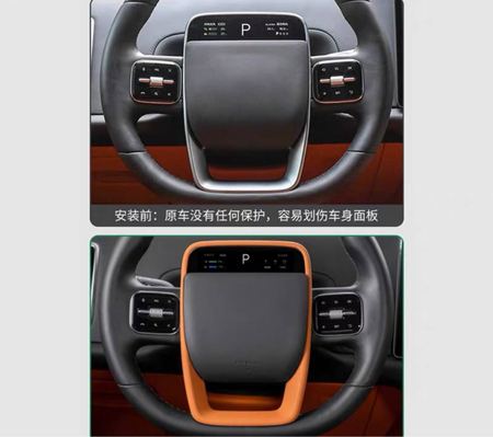 Накладка для хромовую часть руля Lixiang.