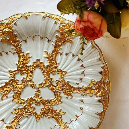 Старинное блюдо Meissen
