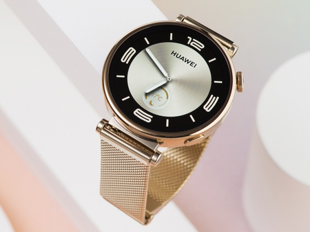 Huawei Watch Gt 4 41mm золотой металлический ремешок