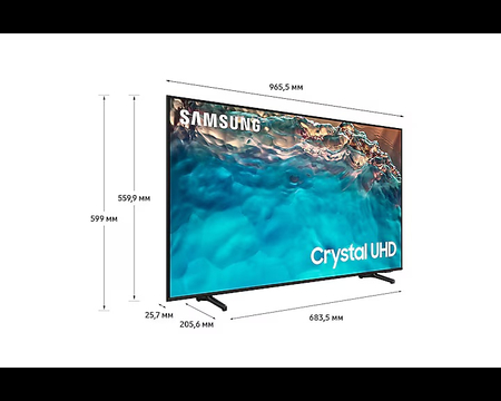 Телевизор SAMSUNG Crystal UHD 43BU8000 43