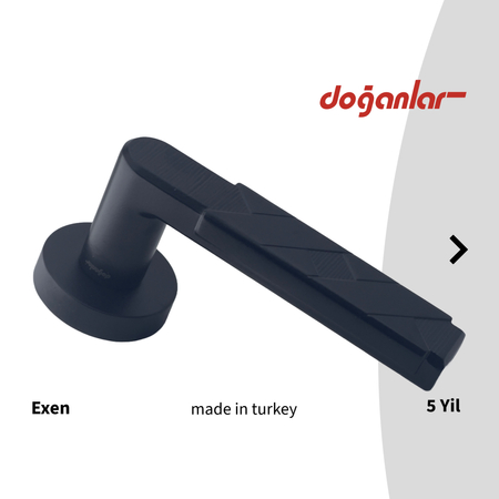 Турецкие дверные ручки Doganlar, Eshik tutqichlari ruchka Exen