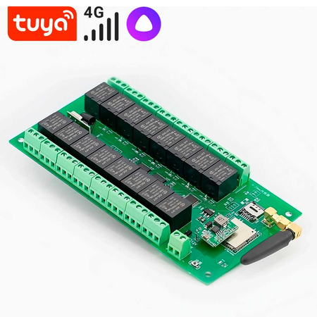 16х Канальный 4G Релейный модуль - Tuya