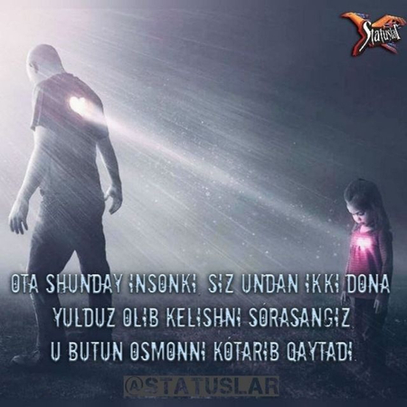 Xolati zo‘r narxiga arziydi