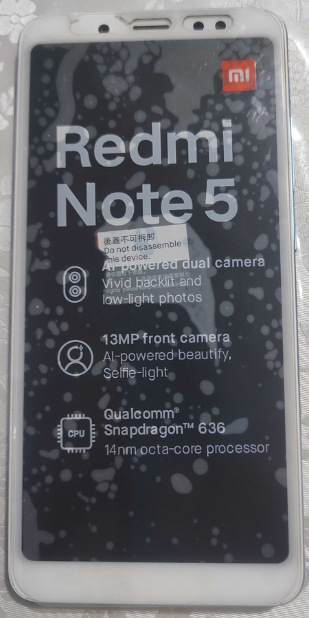Redmi Note 5 4x64