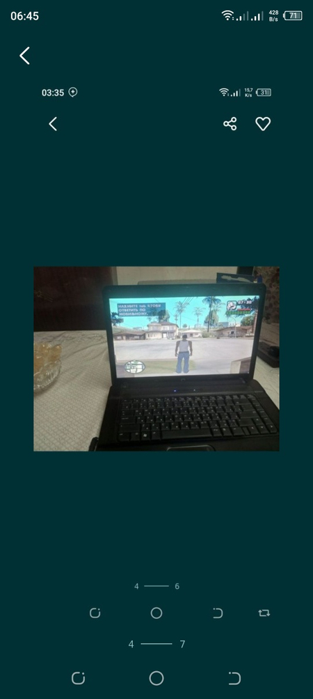 Compaq 610 Notbook sotiladi 700.000-soʻmga sotiladi