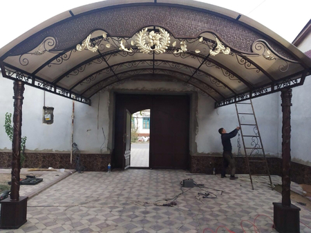 Казерок, перила, решетка, ограждения, скамейки, качейли и много другой