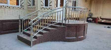 Перила из нержавека