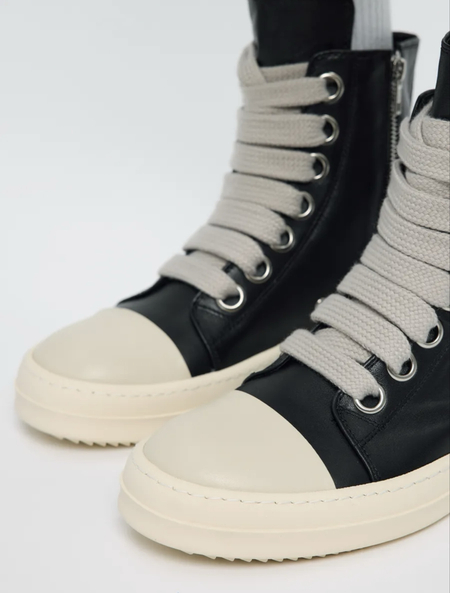 Кеды Rick Owens Riverside кожаные