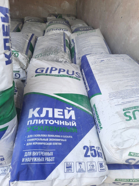 плиточный клей от производителя, кафелный клей, газоблок,пенаблок клей