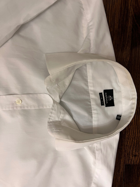 Рубашка slimfit М турция Karaca