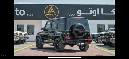 Mercedes G63 AMG рестайлинг