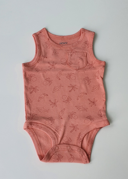 Новый боди Carter's без рукава 6m