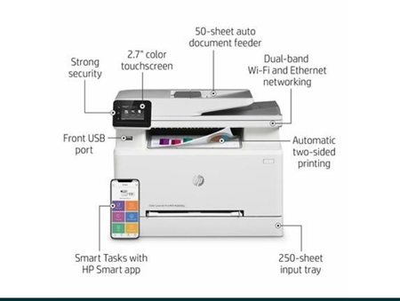 Принтер HP Lazer CLJ-pro 283fdw