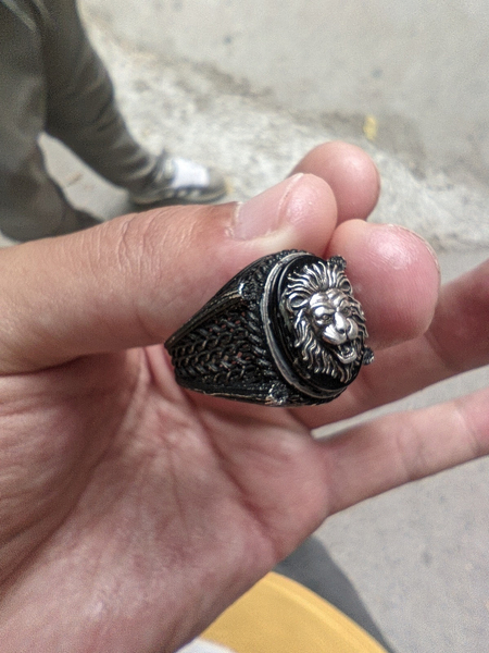 Серебряное кольцо