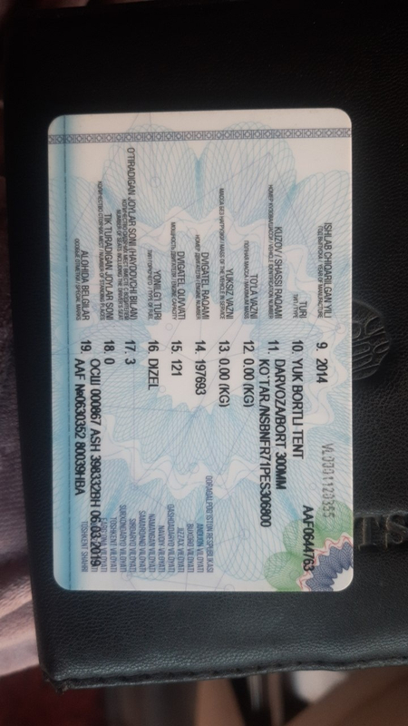 ISUZU Sotiladi 35$