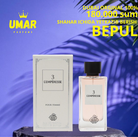 DUBAI ORGINAL 100% Atirlari sotuvda