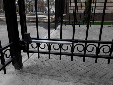 Ворота автоматические установка и изготовление