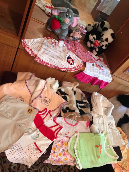 Детские вещи б/у и новые для девочки 1-3 года
