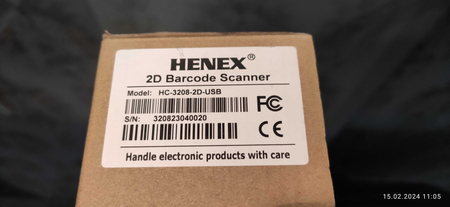 HENEX 2D Barcode Scanner - сканер для торговли