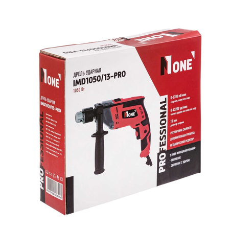 IMD1050/13-PRO
Дрель ударная NUMBER ONE IMD1050/13-PRO