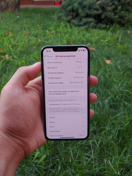 iPhone xs 4/64gb 77% true ton bor face id ishledi