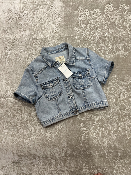 Джинсовый пиджак от Pull&Bear