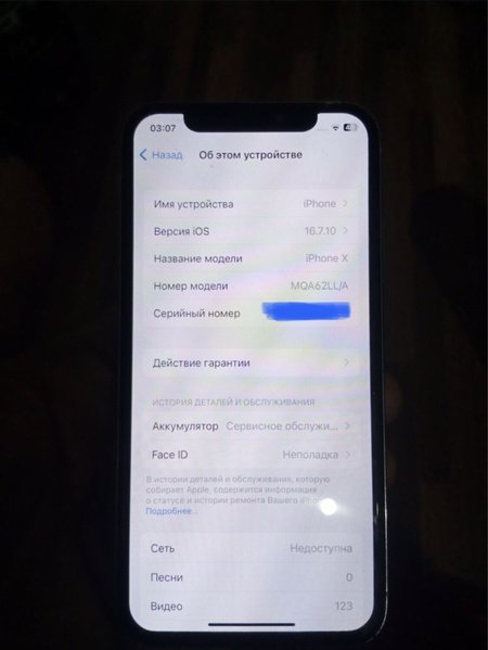 iphone x 64gb white region LLA america bez chip luboy sim o’qidi 100%