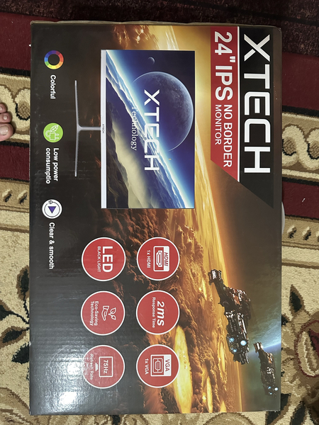 Xtech монитор сотилади 24 fullHD IPS