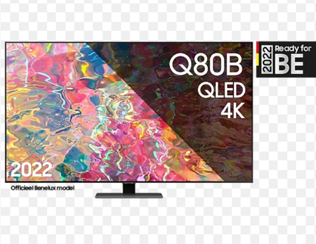 Телевизор SAMSUNG 55Q80B Смарт 4К 120HZ От Официального Диллера