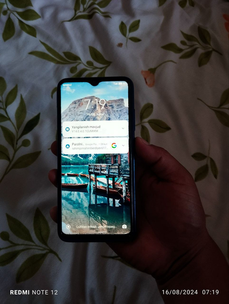 Redmi note8 holati yaxwi