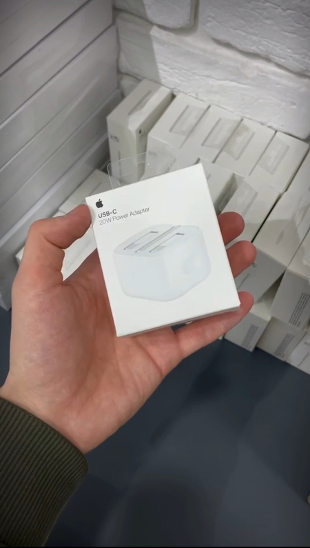 20w Iphone adapter [ 100% original] доставка бесплатно