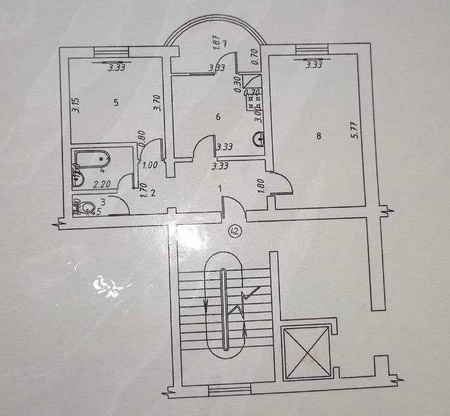 Юнусабад ул. Шахристанская 62м²
