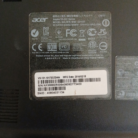 Acer notebook 2020-21