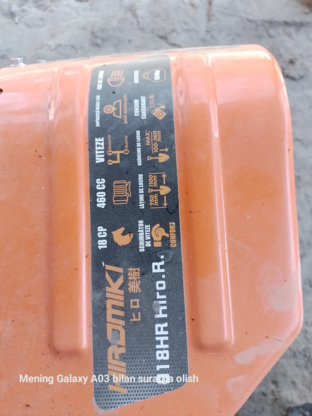 Motokultivator benzinda