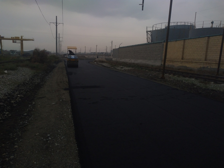 Асфалть ишларини к,иламиз