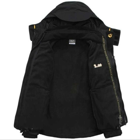 JackWolfskin (Германия) мужская тёплая зимняя куртка-штормовка 3 в 1.