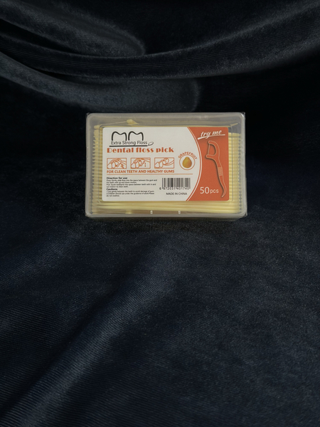 Dental floss pick / зубочистка
