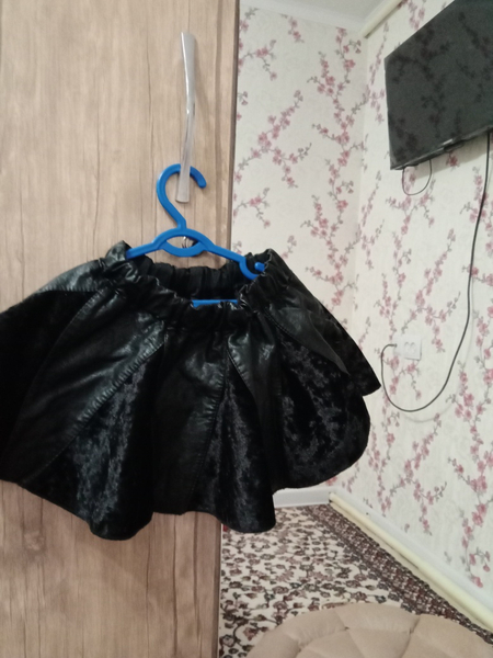 Кожаная юбочка для девочки