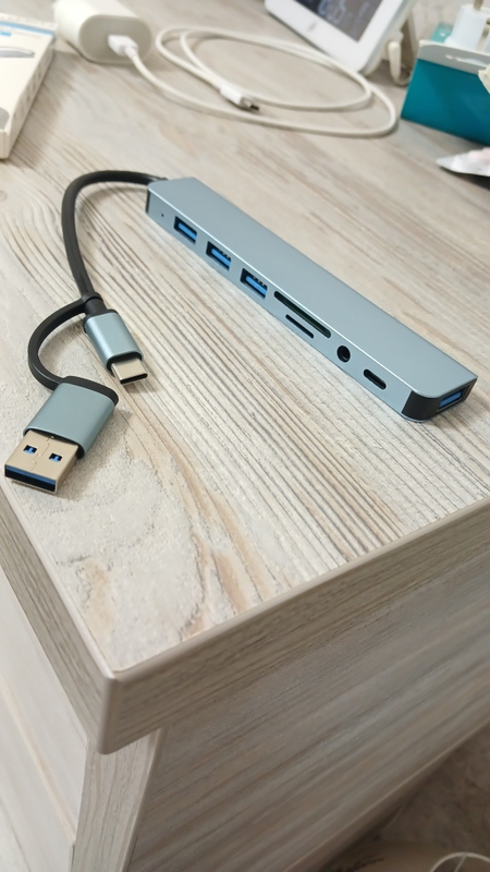 Adapter type-c 8 in 1