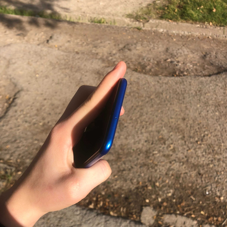 Samsung A10s Blue