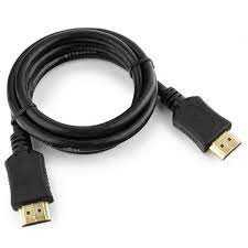 Кабель HDMI 3 м черный, пакет