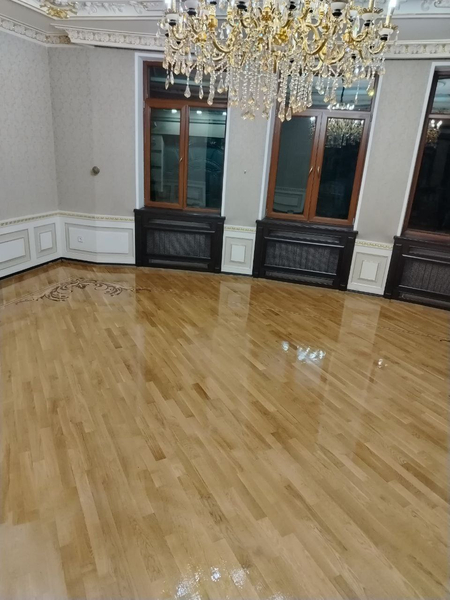 Шлифовка пол паркет