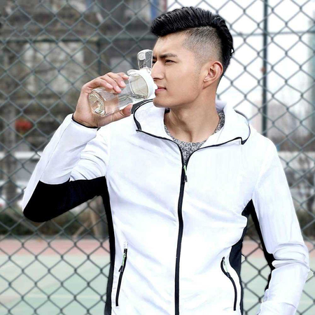 Спортивная бутылка Xiaomi Quan Ge Hello Life Tritan Sports Cup 480ml