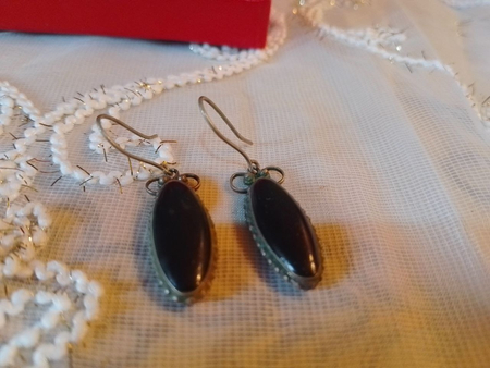 Серьги из мельхиора