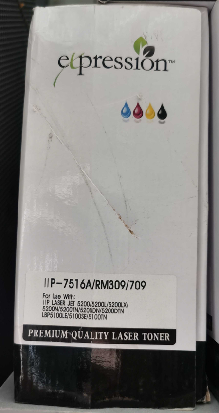 Картридж лазер тонер для принтеров IIP-7516A / RM309 / 709 OEM