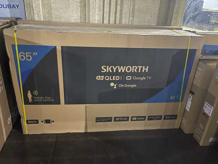 Телевизор SKYWORTH 50/55 Smart TV , Google TV , бесплатный доставка