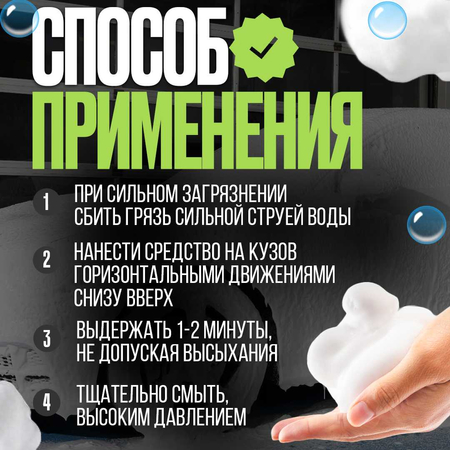 Активная пена для бесконтактной мойки Dr Berg