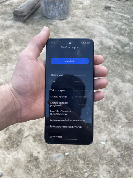 Redmi Note 11S sotiladi