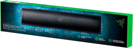 ^ Подставка для рук RAZER Ergonomic Wrist Rest for Full-size Keyboards