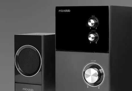 сабвуфер колонки Microlab M223     / 2.1 / 17W RMS (4*2+9W)